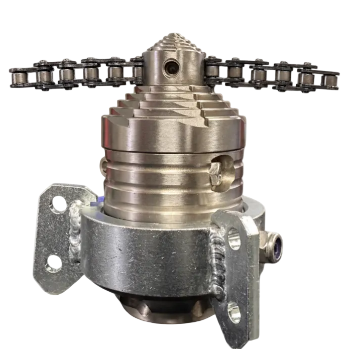 1/2" Jetter Sewer Cleaning Root Cutting Chain Cutter Nozzle w/Skid ...