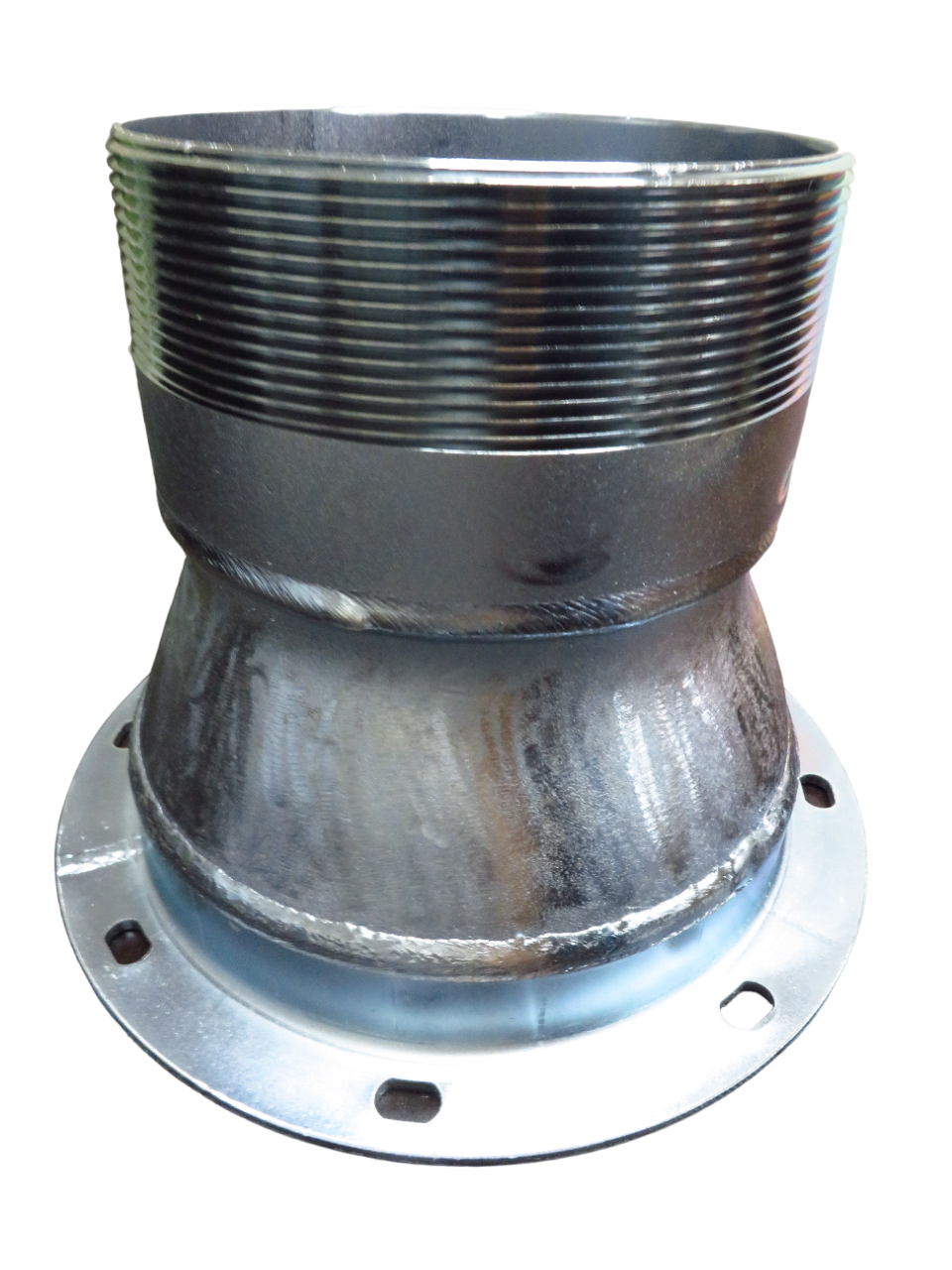 8” Vac-Flange Reducer to MNPT, Steel – EPASales