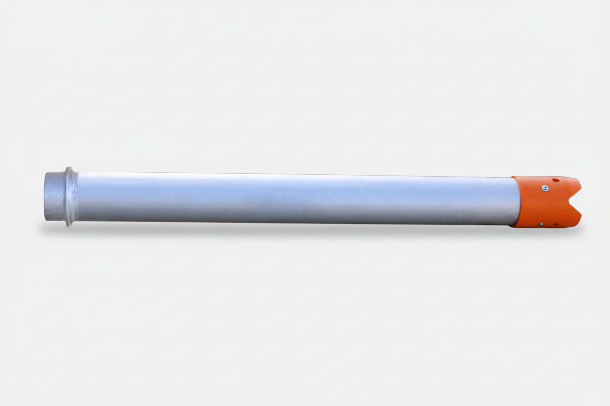 Aluminum Tube with 8" Male Ringlock * 8" HydroVac Crown Tube (AMU ...