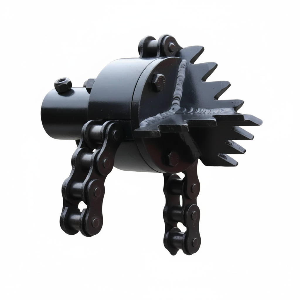hydraulic sewer cutting root cutter Chain Flail Attachment – EPASales